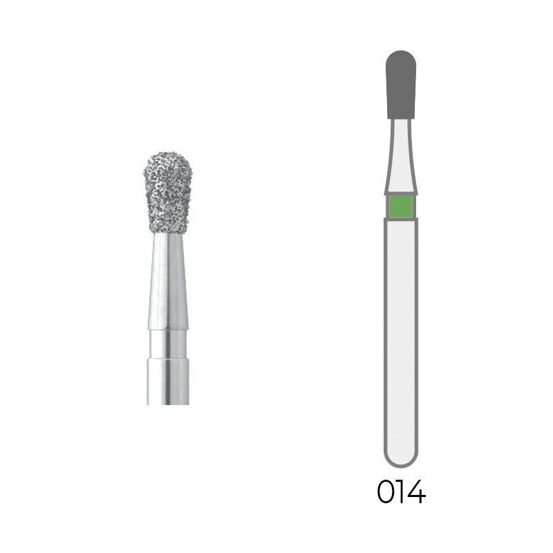 DiaRotary Burs 830R 014 FG Coarse grain